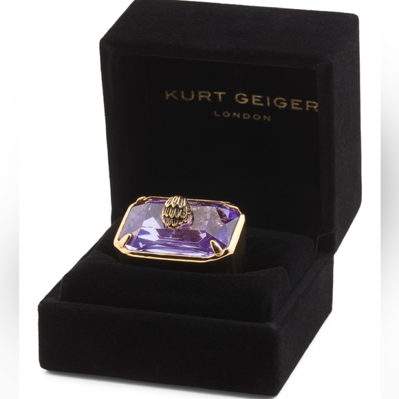 Kurt Geiger | Jewelry | Last Piece Kurt Geiger Gemstone Cocktail Ring ...